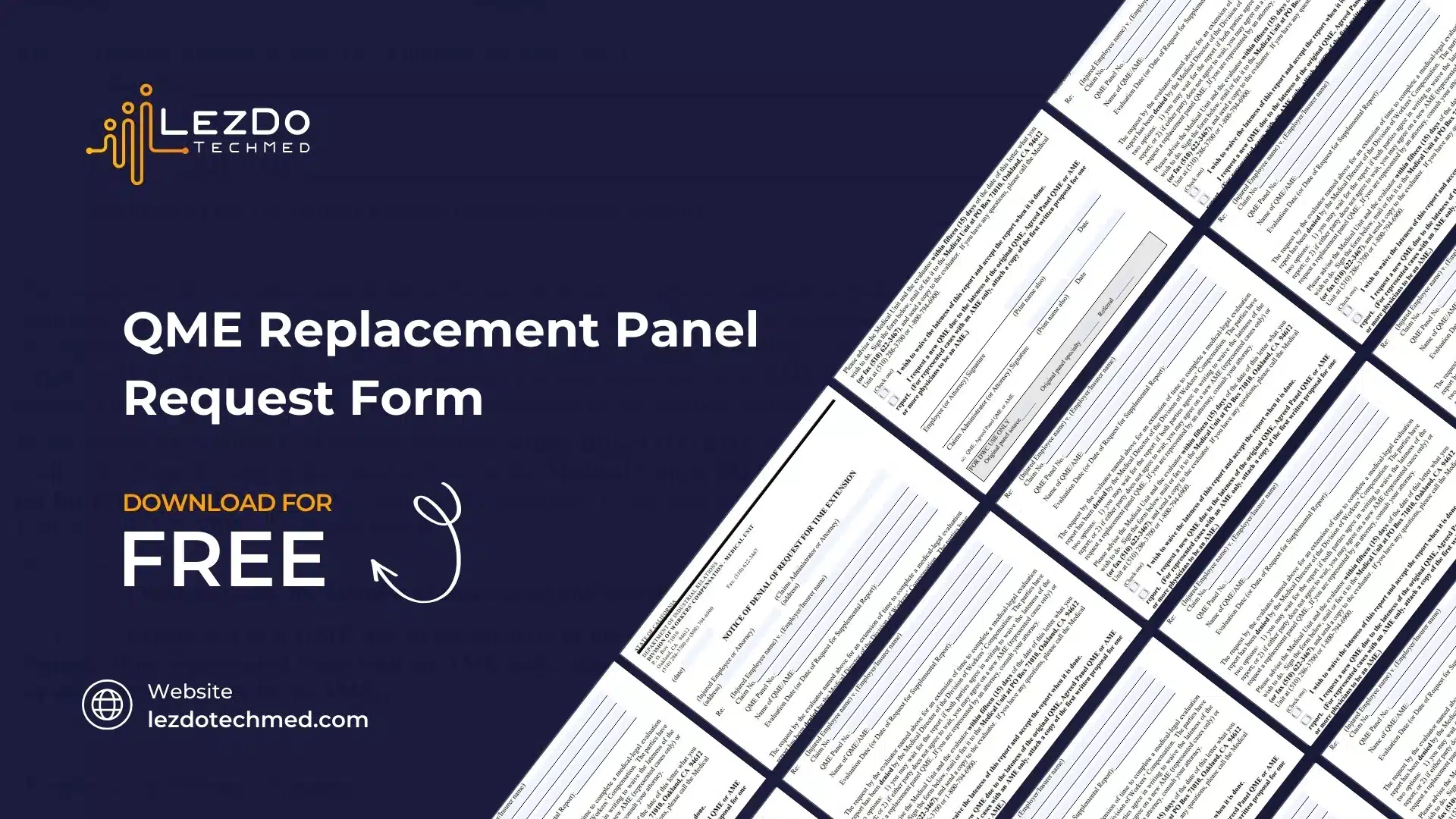 QME Replacement Panel Request Form-Download for Free! - LezDo TechMed ...