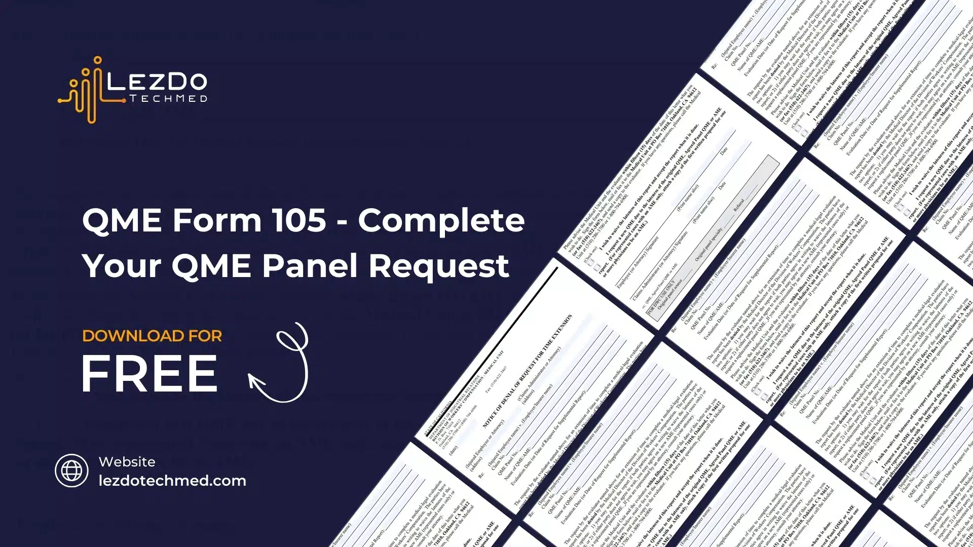 Download QME Form 105 for Free – Complete Your QME Panel Request ...