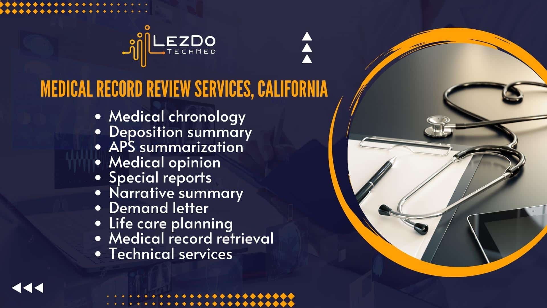 Top Medical Record Review Services California: Contact Now! - LezDo TechMed